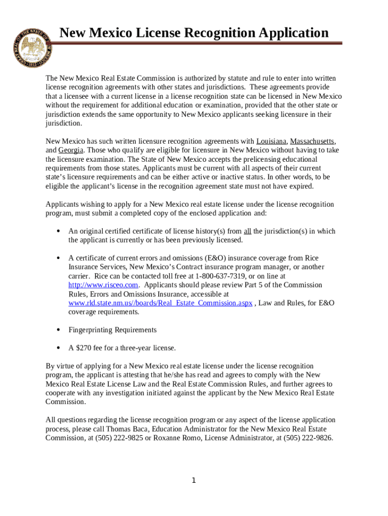 rld.state.nm.usuploadsfilesNew Mexico License Recognition Application ...