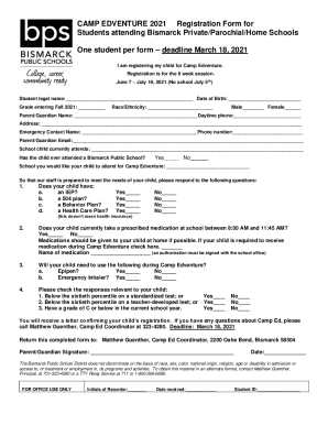 Fillable Online Private School Registration Form - Fill Online ...