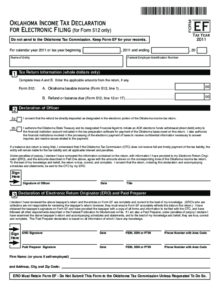 Fillable Online oklahoma.govcontentdam2021 Form 512 Oklahoma ...