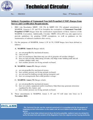 Fillable Online www.irclass.orgtechnical-circularsstatutoryStatutory ...