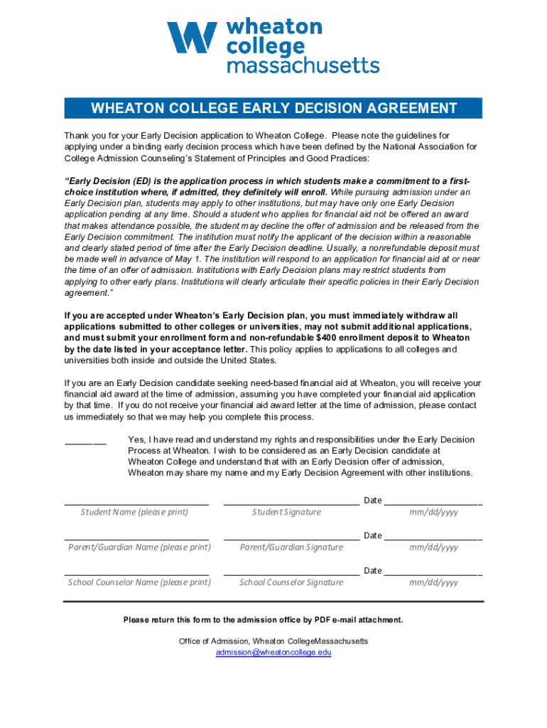 Fillable Online Common Application Ed Agreement Form Fax Email Print ...