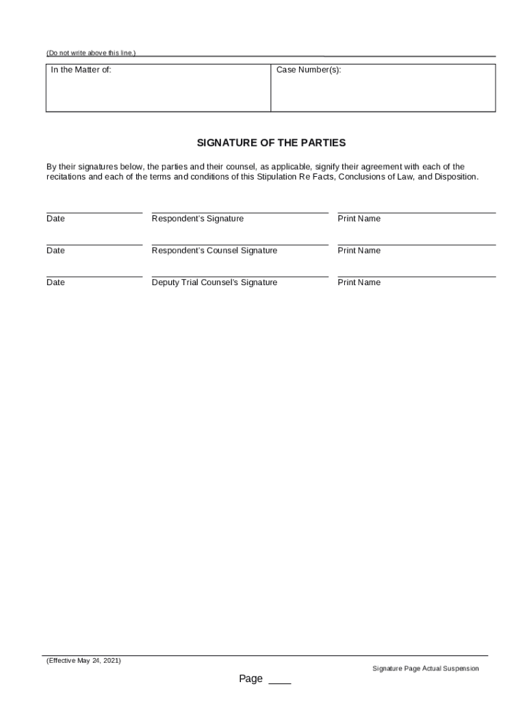 Online By their signatures below, the parties and ... Doc Template ...