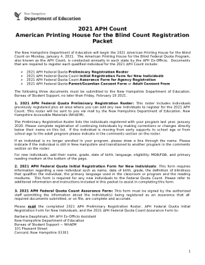 2021 APH Federal Quota Adult Consent - New ... Doc Template | pdfFiller