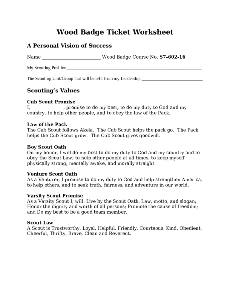 woodbadge.orgthe-wood-badge-ticketThe Wood Badge TicketWood Badge Doc ...