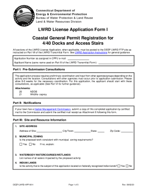 Fillable Online portal.ct.gov-mediaLWRD License Application Form I ...