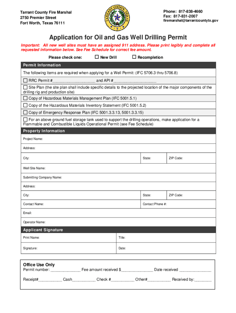 Fillable Online www.pdffiller.com461545931--Oil-Gas-Well-PermitFillable ...