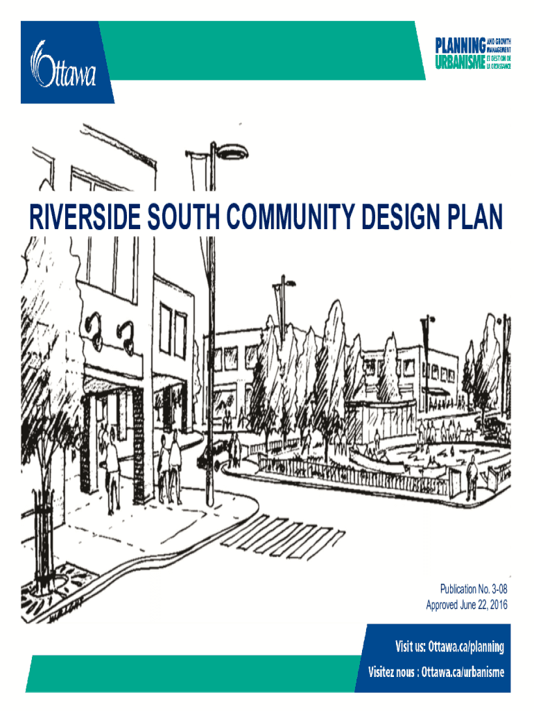 Fillable Online RIVERSIDE SOUTH COMMUNITY DESIGN PLAN Fax Email Print ...