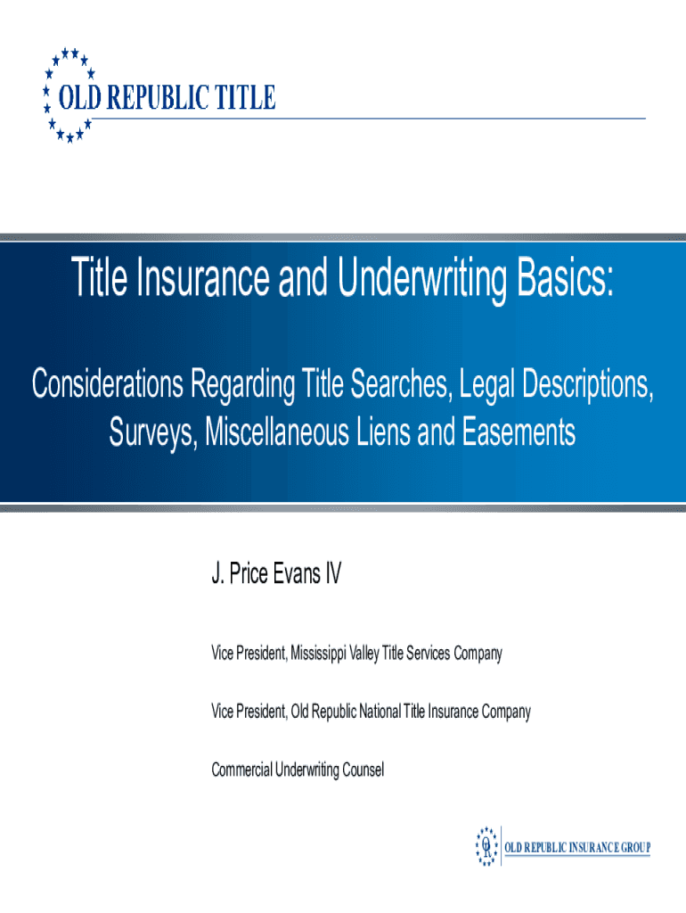 Fillable Online Microsoft PowerPoint - Evans - Considerations Regarding ...