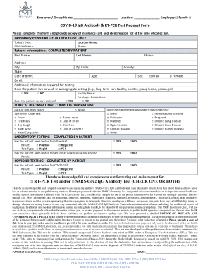 Fillable Online wise-school.orgwp-contentuploadsCOVID-19 IgG Antibody ...