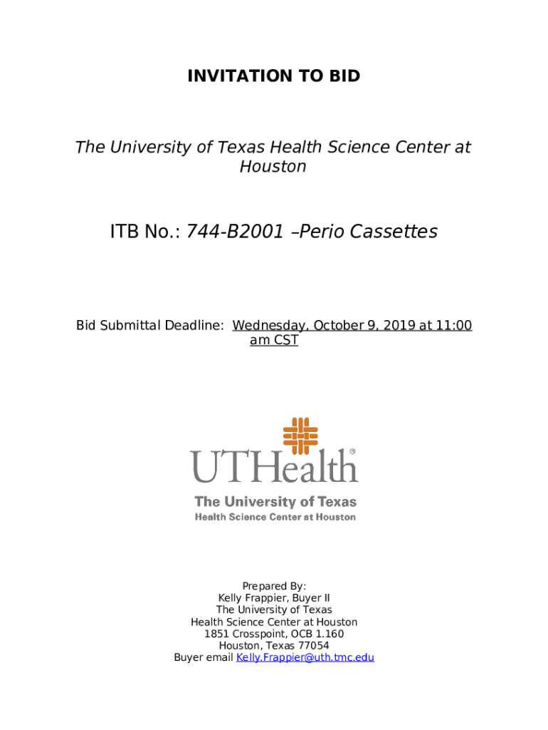 REQUEST FOR QUALIFICATIONS - UTH Doc Template | pdfFiller