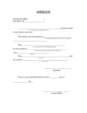 Fillable Online AFFIDAVIT CONVERSION TO MOTOR HOME Fax Email Print ...