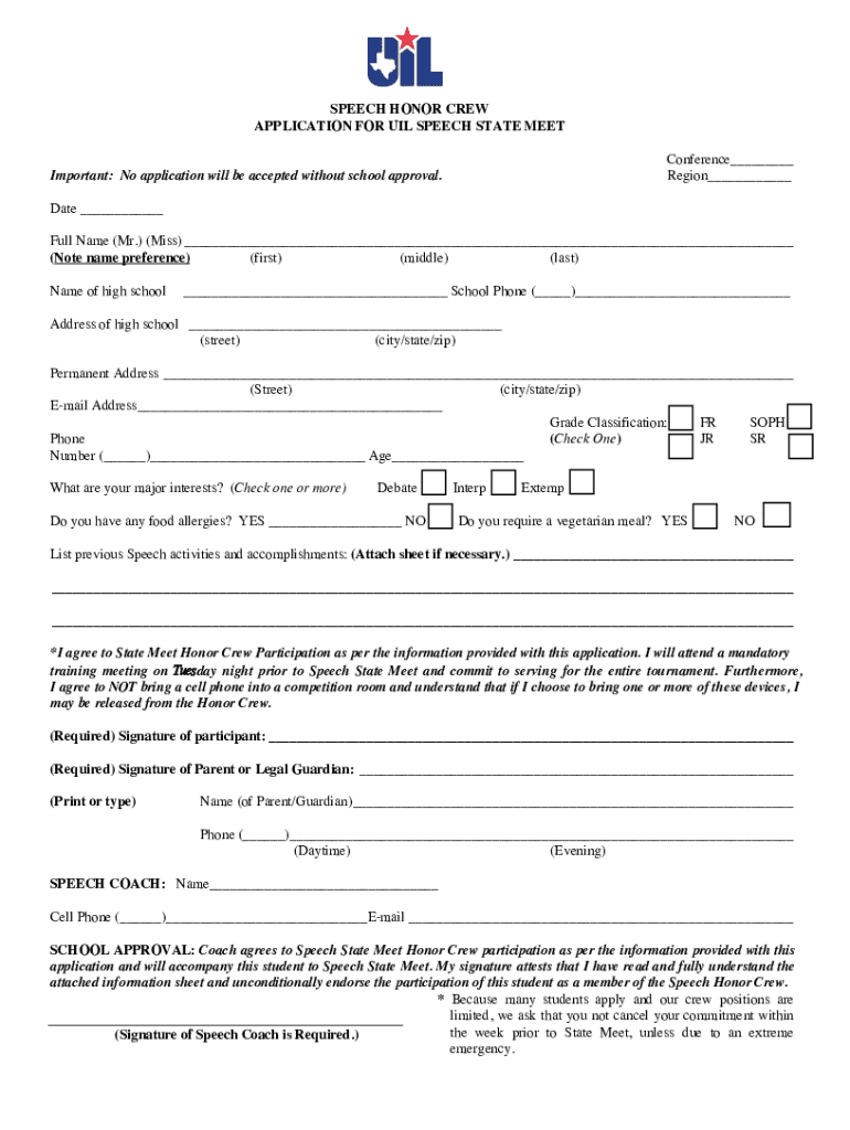 Fillable Online Fillable Online Photo Release Certification Form - UIL ...