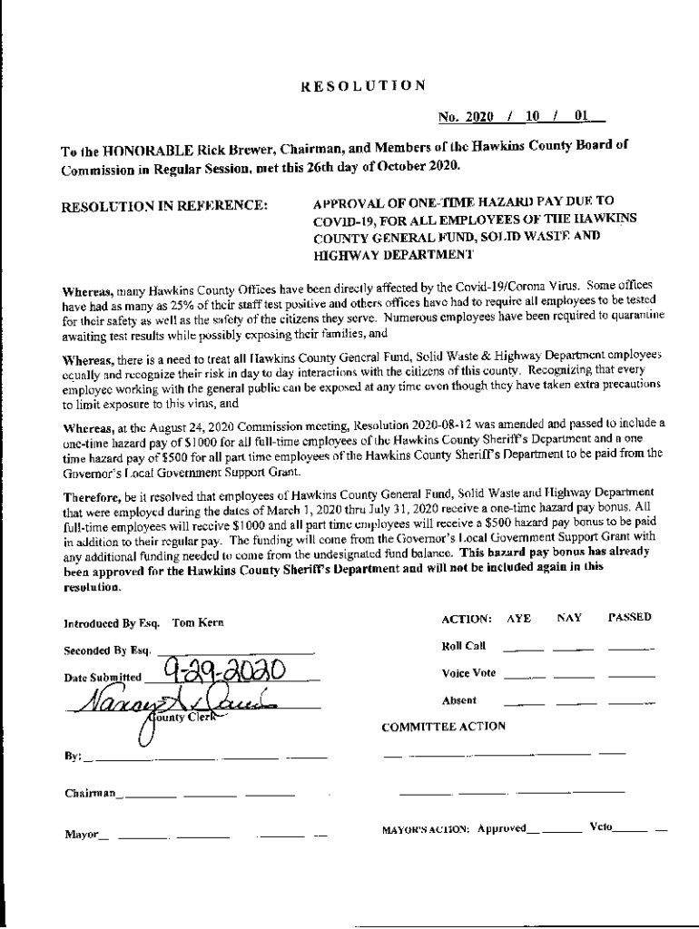 Fillable Online TO: The Honorable Rick Wilborn FROM: Joseph Molina RE ...