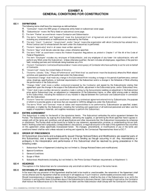 Fillable Online zbook.orgread13ed07exhibit-a-generalEXHIBIT A GENERAL ...