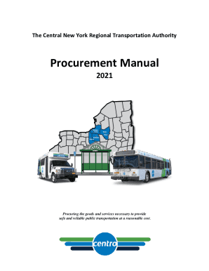 Fillable Online Central New York Regional Transportation Authority dba ...