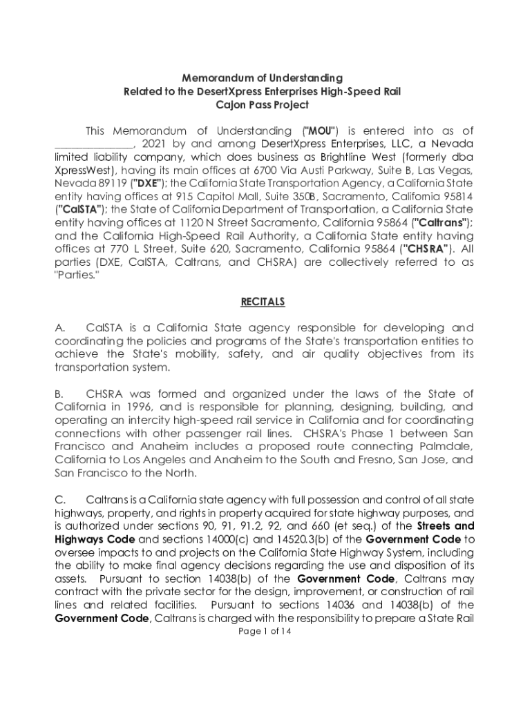 Fillable Online dot ca Right of Way Use Agreement Related to the ...