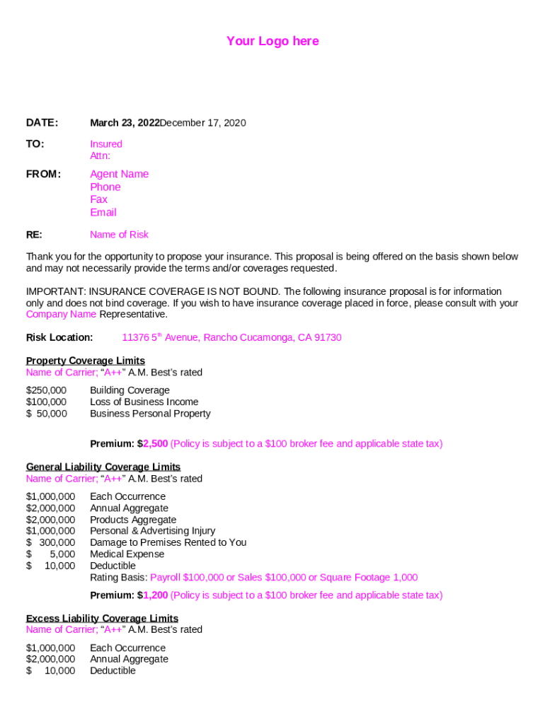 RE:Name of Risk Doc TemplatepdfFiller Doc Template | pdfFiller