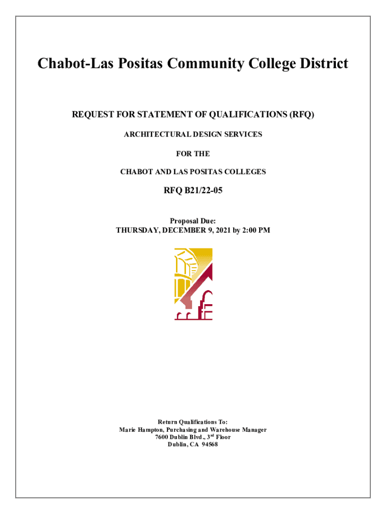 Fillable Online www.clpccd.org business documentsChabot-Las Positas Community College District ...