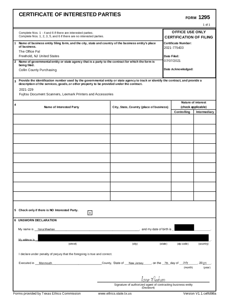 Fillable Online www.thecolonytx.gov367Certificate-ofCertificate of ...