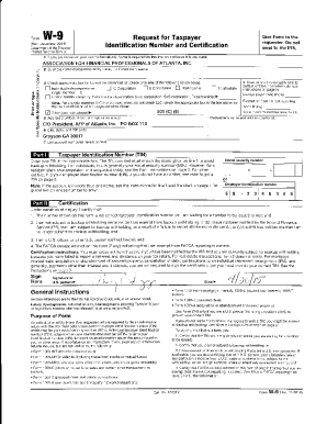Fillable Online IMG201607010001 - Form w-9 Request for Taxpayer ... Fax ...