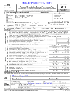Fillable Online Fillable Online 2019 Form 990 for Houston Zoo, Inc ... Fax Email Print - pdfFiller