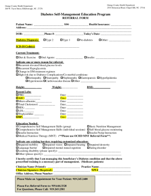 Fillable Online OCHD DSME Referral Form AND Instructions 17MAY16 Fax ...