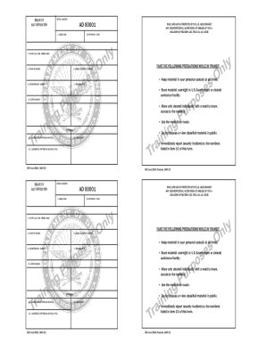 Fillable Online DD Form 2501 Fax Email Print - pdfFiller