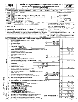 Fillable Online Form 990 Return of Organization Exempt from Income Tax 200 Fax Email Print ...