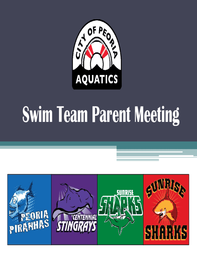 Fillable Online GREATER PEORIA FAMILY YMCA SUMMER SWIM TEAM INFO SHEET ...