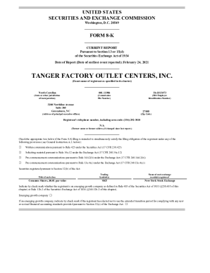 Fillable Online investors.tangeroutlet.com sec-filings all-secTANGER ...