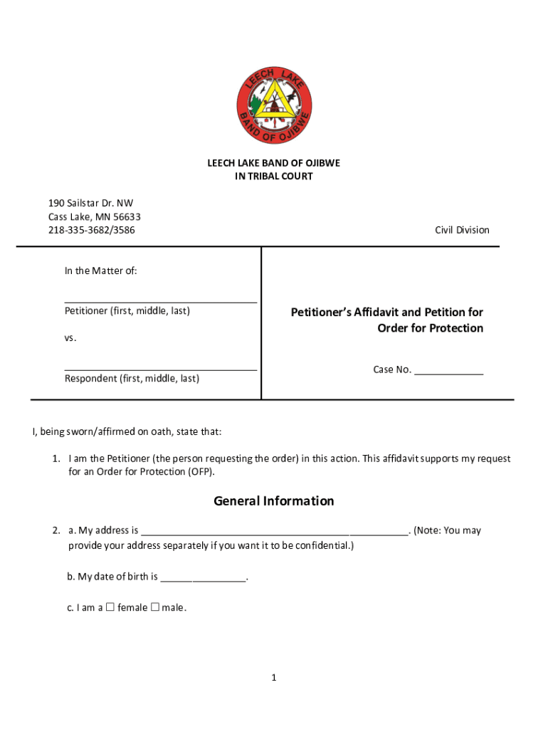 Fillable Online owa.llojibwe.orgservicesmaryloonsLeech Lake Band of ...