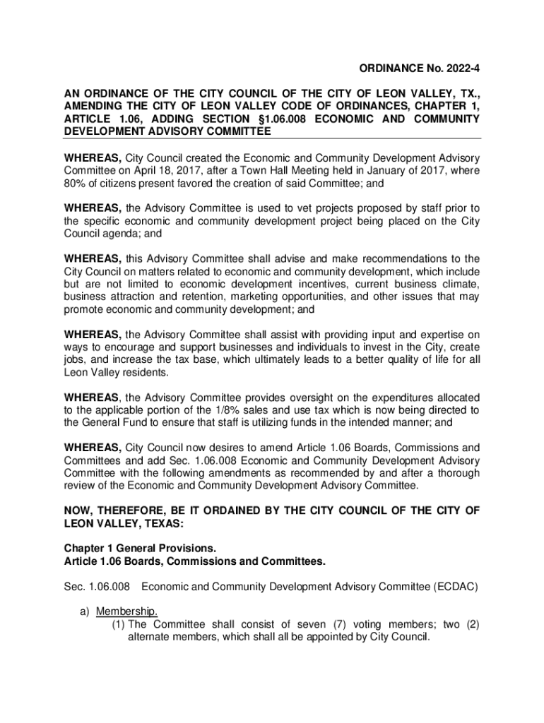 Fillable Online cms3files.revize.comleonvalleynewbusinessORDINANCE No ...