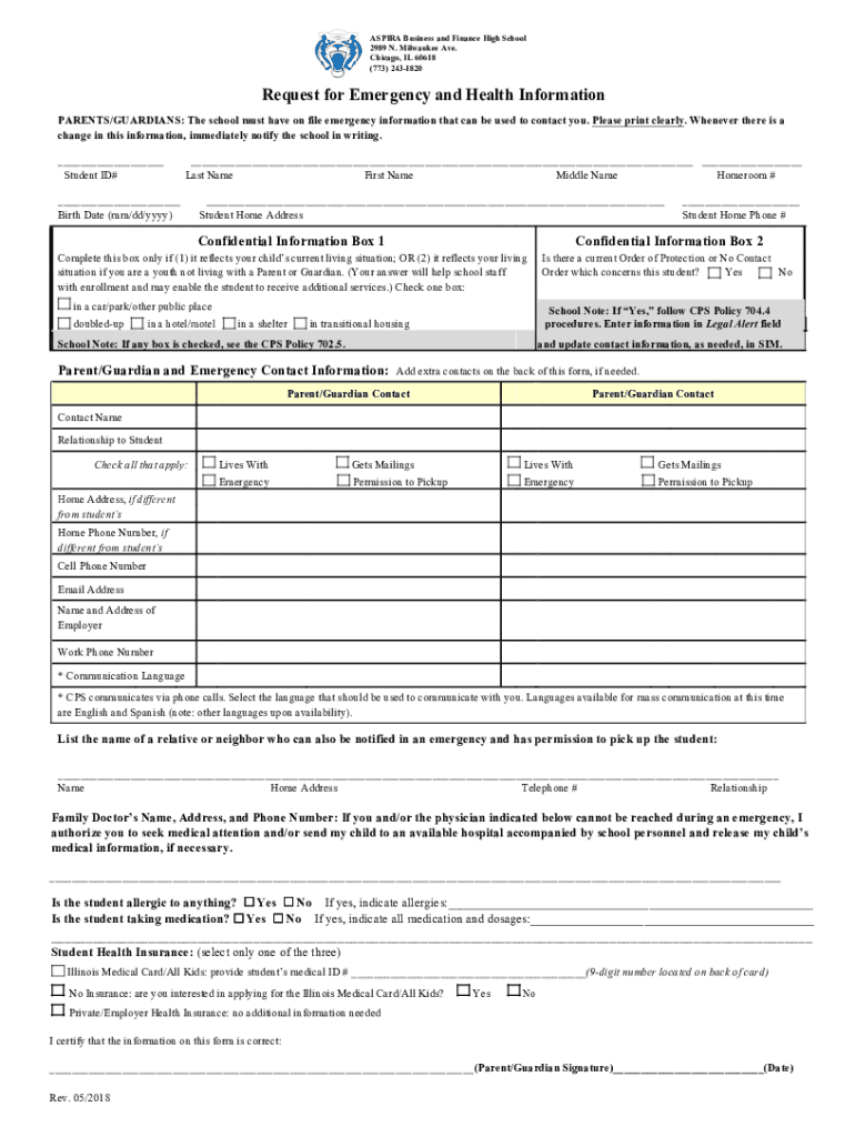Fillable Online ABF Medical and Emergency Contact Form.doc Fax Email ...