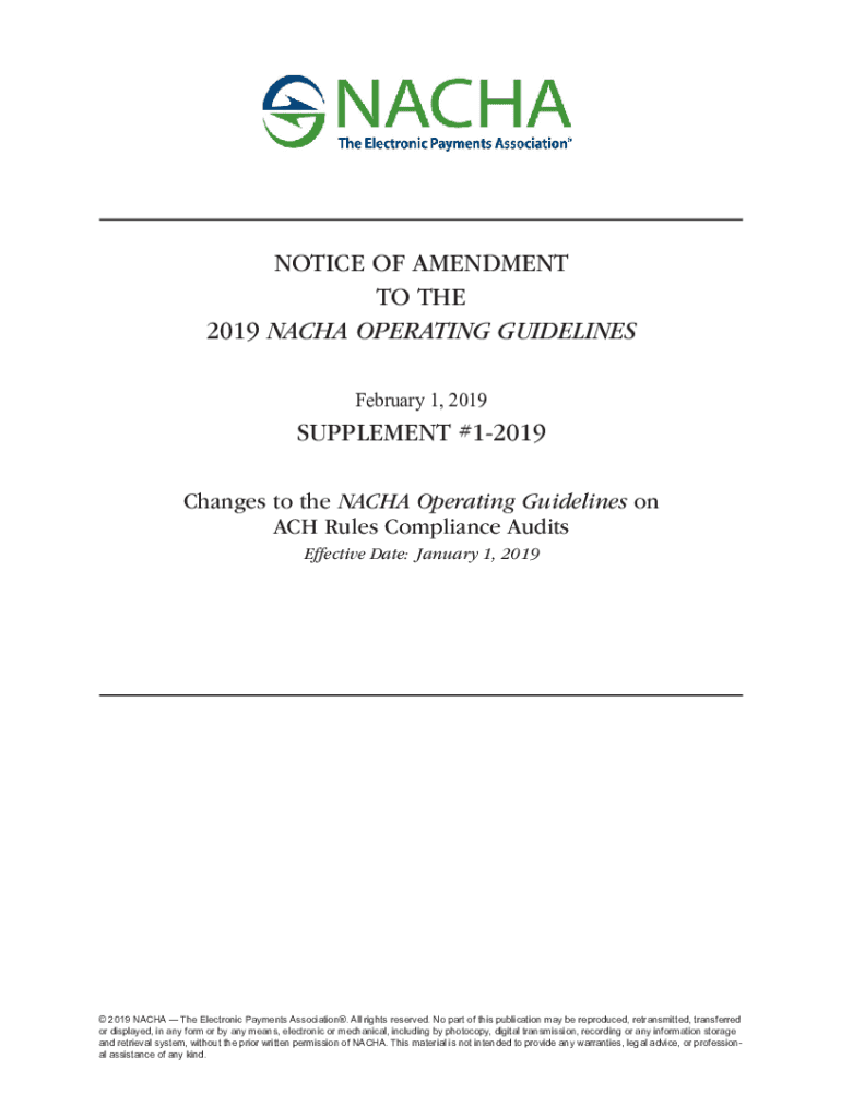 Fillable Online www.nacha.orgrulesach-rules-compliance-auditACH Rules ...