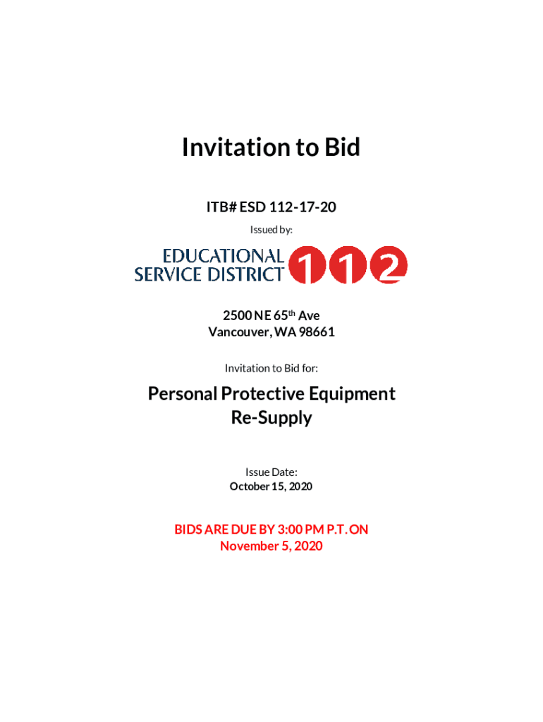 Fillable Online Invitation to Bid (ITB) - United Nations Development ...
