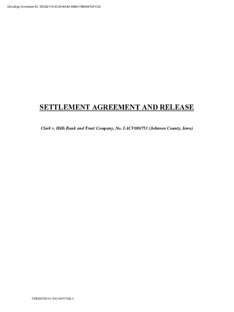 Fillable Online lbsettlement.com Content DocumentsSTIPULATED SETTLEMENT AGREEMENT AND RELEASE ...