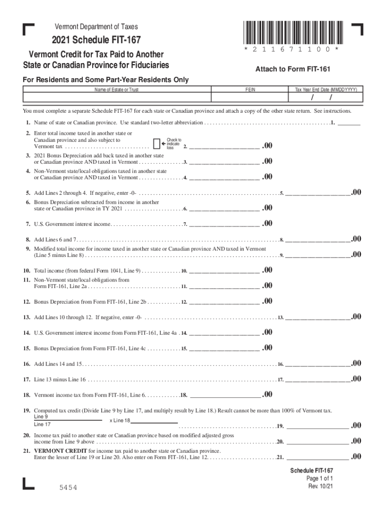 Fillable Online tax vermont tax.vermont.govdocument ...