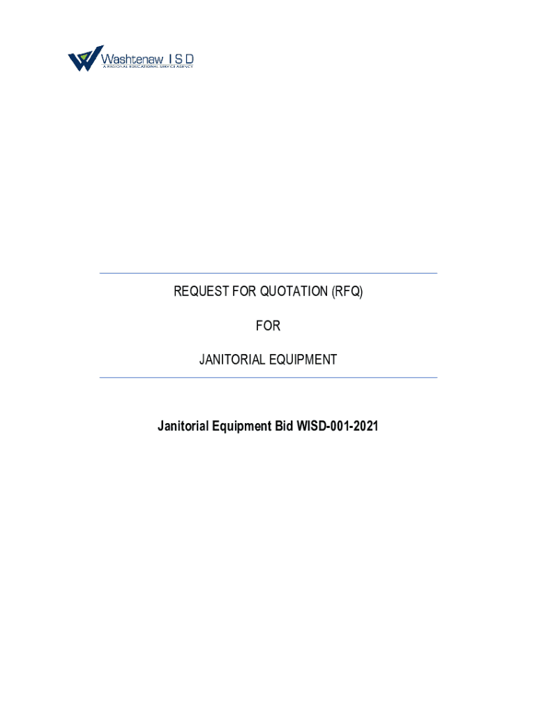 Fillable Online How to Write an RFQ: Templates, Examples and Process ...