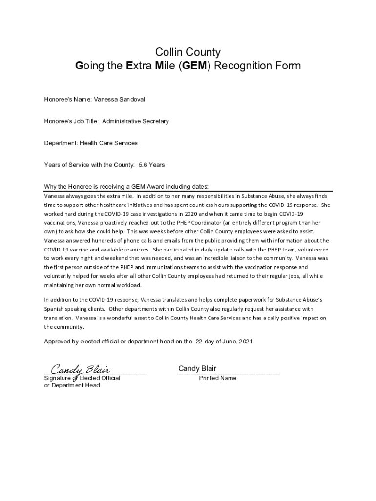 Fillable Online www.collincountytx.govgovernmentCollin County Going the ...