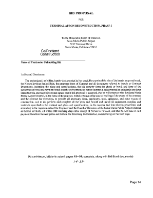 Fillable Online Bid Decision Gate - Energy22+ Bid Proposal Template ...