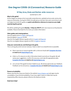 Fillable Online www.sfdph.orgdphalertsCOVID-19 -- San Francisco ...