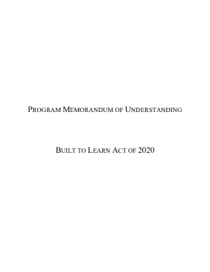 Fillable Online Memorandum of Understanding on Mega Construction ...