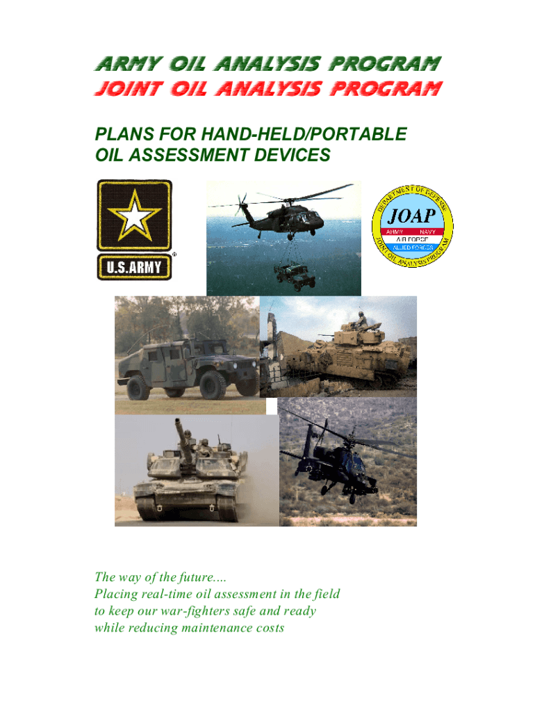 Fillable Online www.army.milarticle26216Oil analysis program protects ...