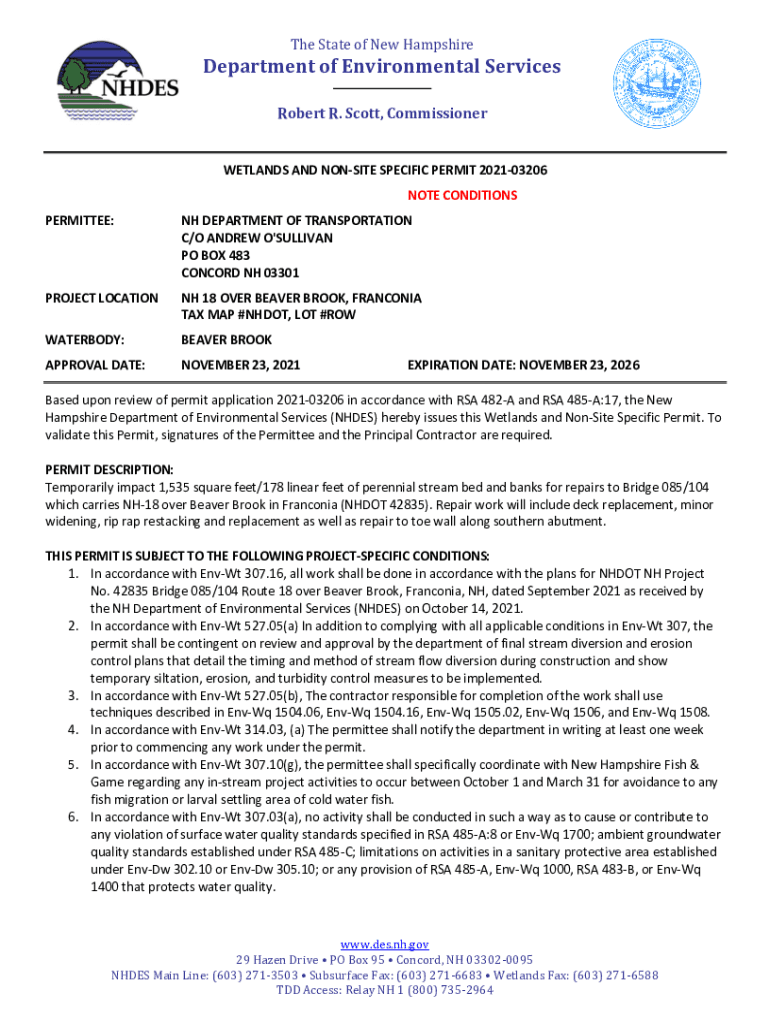 Fillable Online www.nh.gov dot orgNH.gov - The Official Web Site of New ...