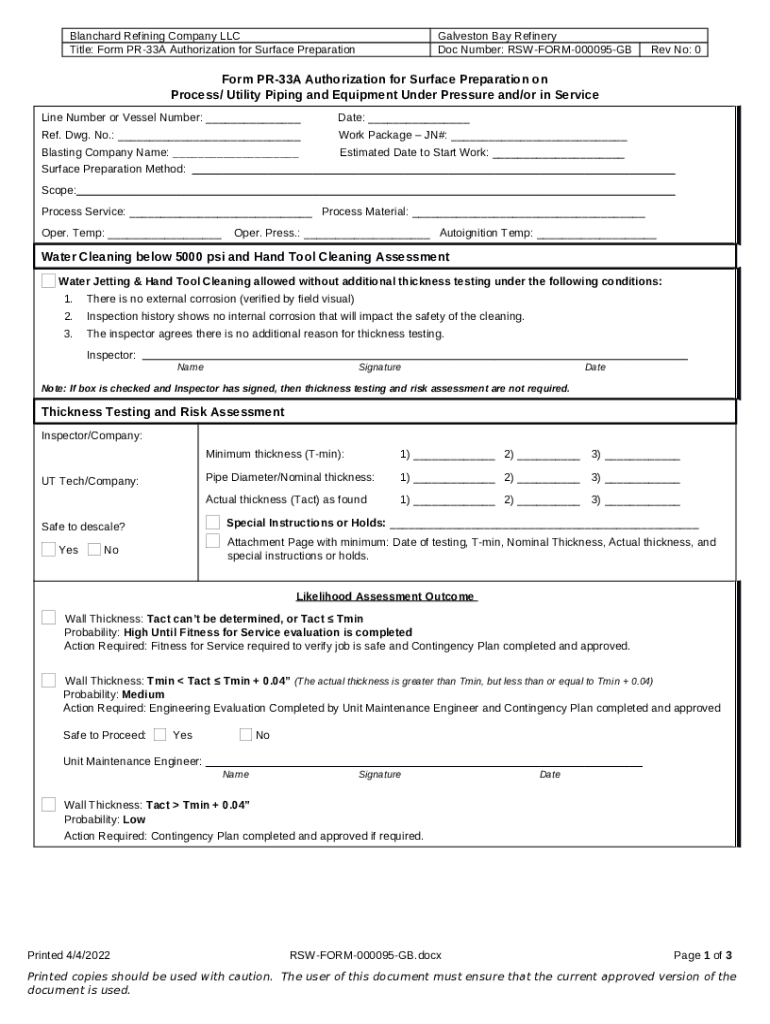 PR-33A Doc Template | pdfFiller