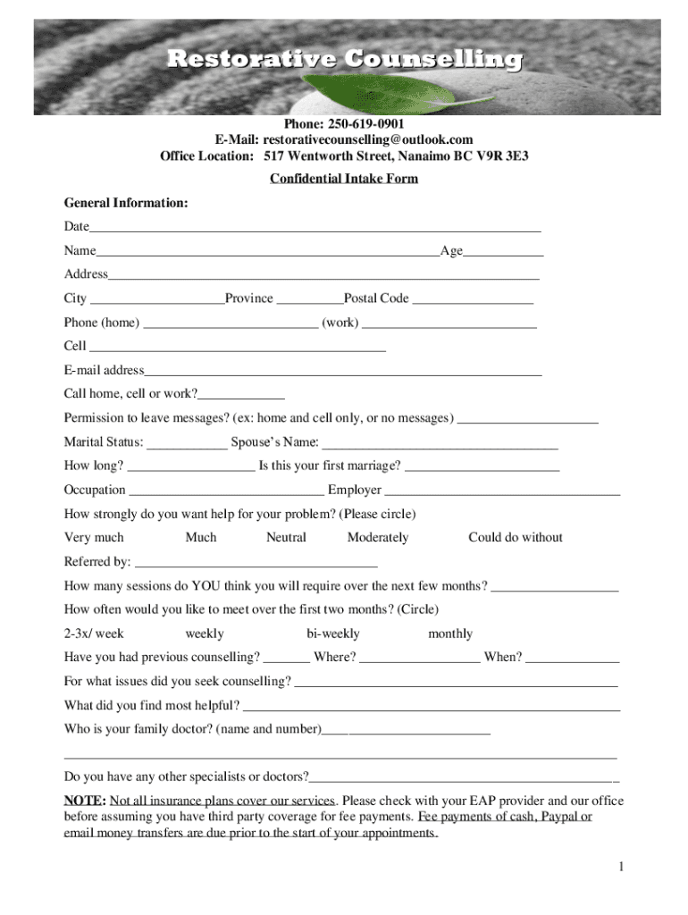 Fillable Online PHOTO, AUDIO AND VIDEO CONSENT FORM - Restorative ...