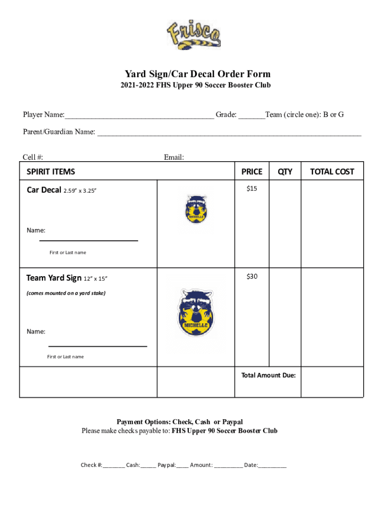 Fillable Online cdn3.sportngin.comattachmentsdocumentPersonalized Yard ...