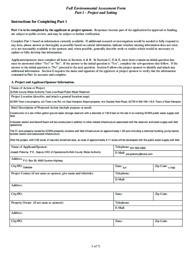 Fillable Online www.scwa.comsuffolkcountywaterauthoritySuffolk County ...