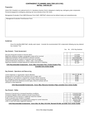 Fillable Online training.fema.govemiwebisICS Form 215A, Incident Action ...
