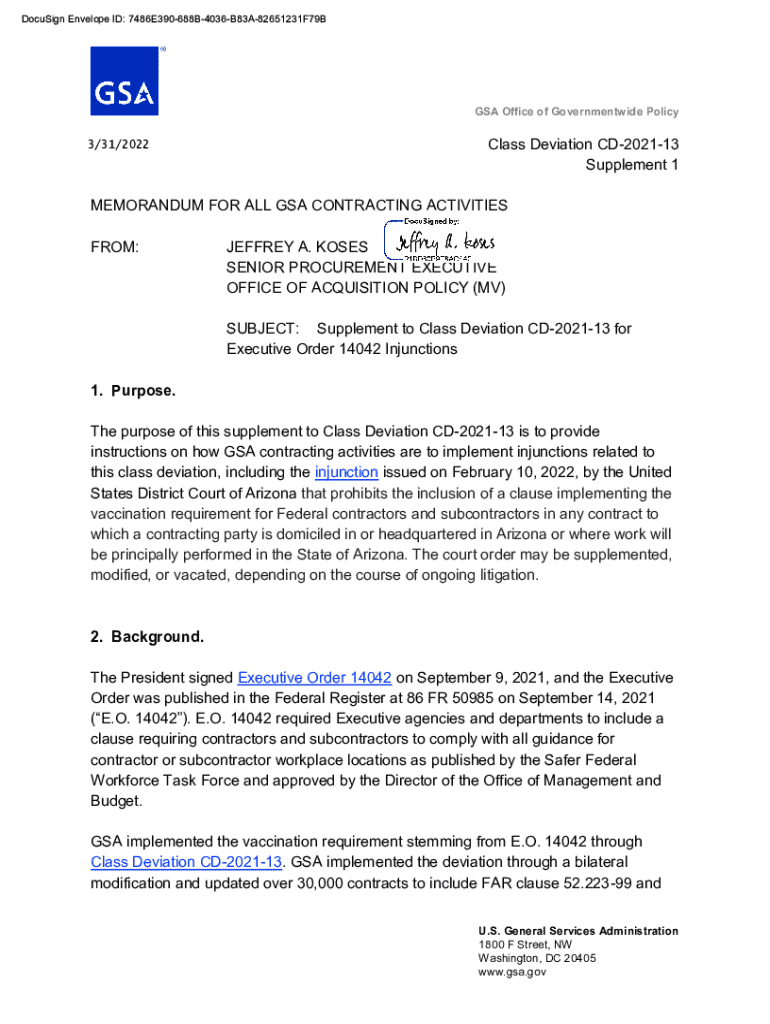 Fillable Online origin-www.gsa.govcdnstaticMV-20-09 w Suppl 1 ...